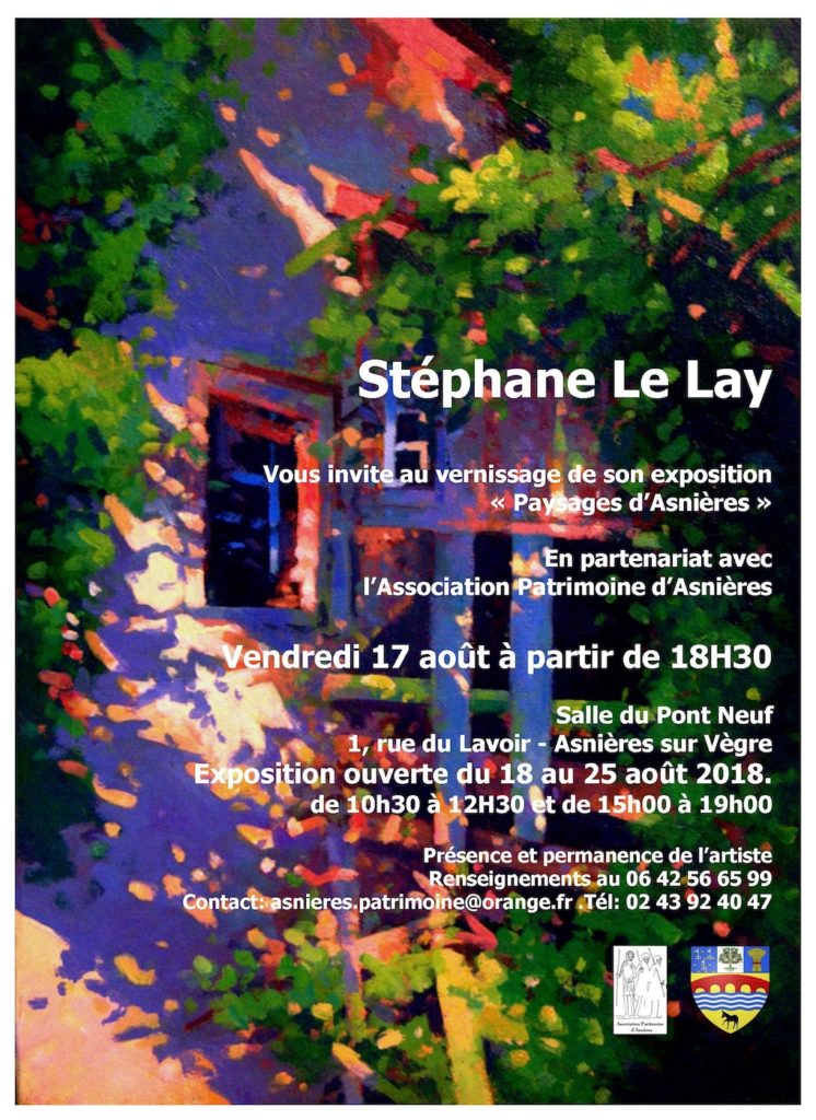 Expo Stéphane Le Lay à Asnières